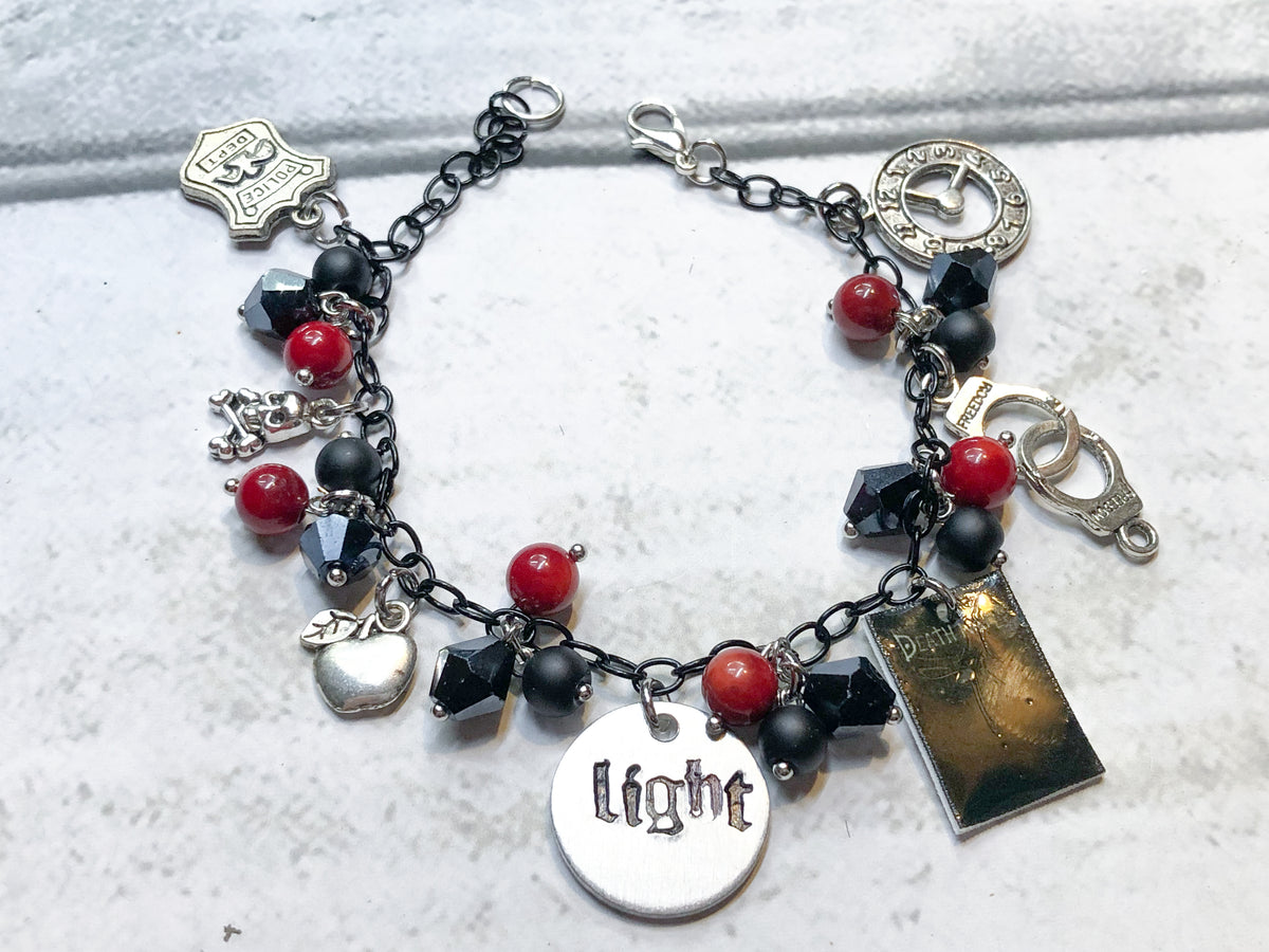 Death Note Character Bracelets – Nerdy Robots Jewelry